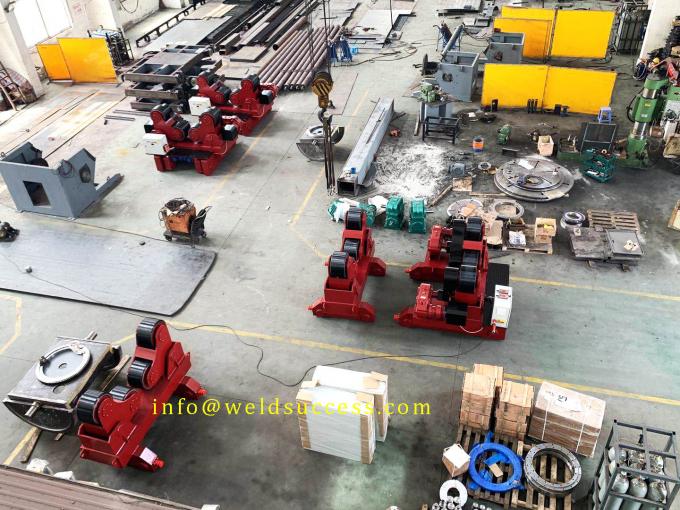 Wind Tower Pipe Welding Rotator 10T Self Aligning Turning Rolls CE